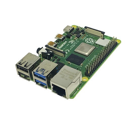 Raspberry Pi 4B Single Board Computer 8GB On-Board 802.11ac Wi-Fi ...