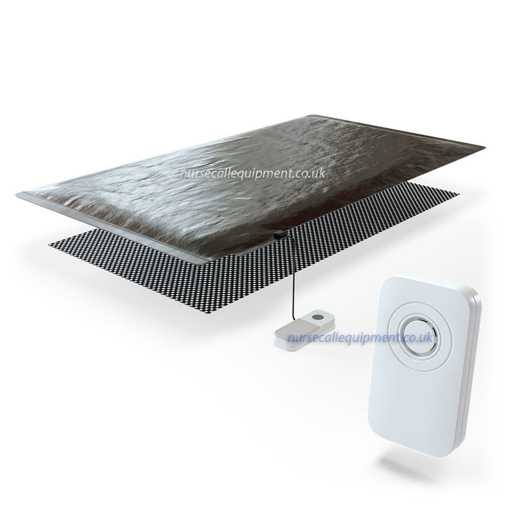 WIRELESS Floor Pressure Mat, Portable Fall Prevention Alert Dementia, Alzheimers | eBay