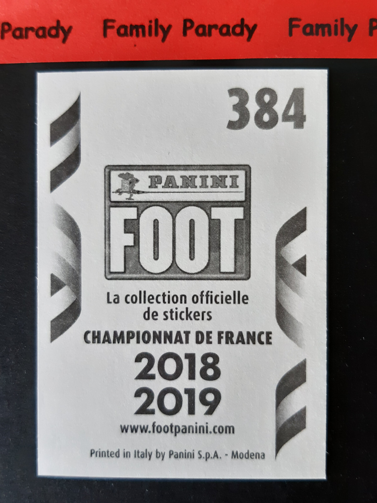 Romain Métanire 384 Reims Image Sticker Panini Foot France Ligue 1 2018 2019 | eBay