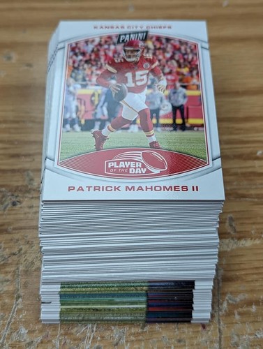 2023 Panini Player of the Day Football Complete 75 Card Set - Cards #1 ...