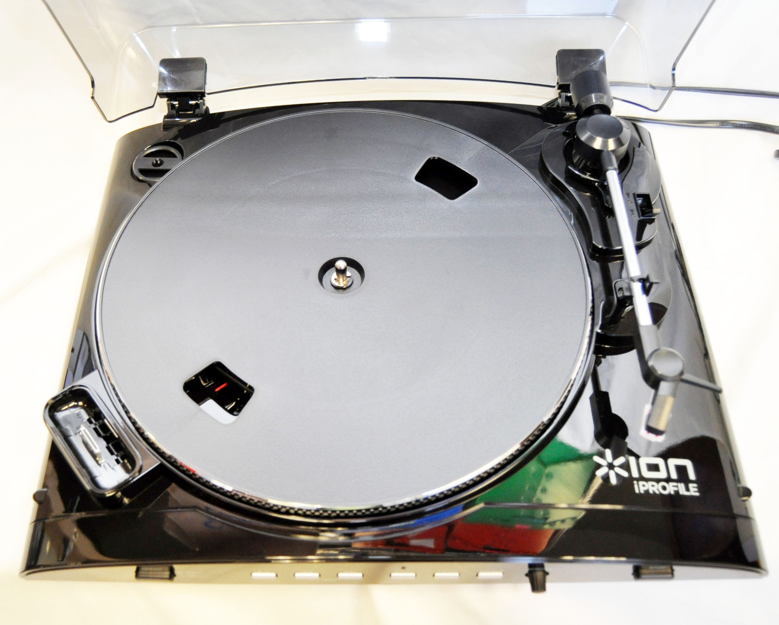ion iPROFILE Turntable Direct to iPod iPhone Transfer 4s 3gs vinyl ...