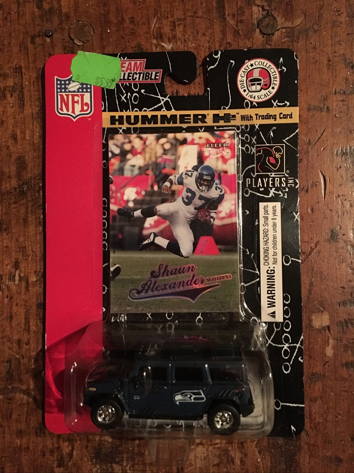 NFL 2004 HUMMER H2 With Fleer Trading Card Shaun Alexander Seattle ...