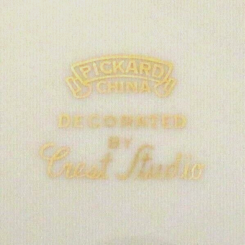 23 Pieces Pickard Ivory Bone China Gold Monogrammed "NCF" or "NFC ...