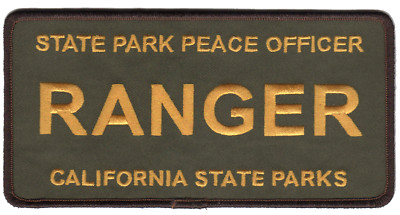 California State Parks - Ranger Tactical Patch - 6' x 3" Camo PATCH | eBay