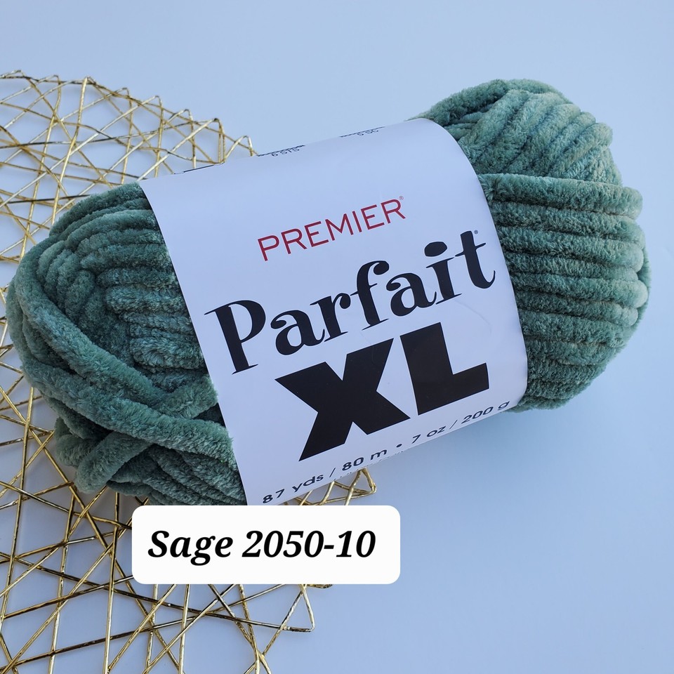 PREMIER Parfait XL, Jumbo 87 yds/7oz Polyester Yarn, Soft Chunky ...