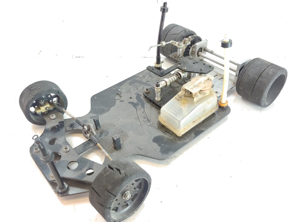 Unknown Model Vintage 1/10 2wd NITRO RC Pan Car Roller Rolling Chassis ...