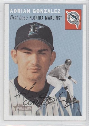 2003 Topps Heritage Adrian Gonzalez #19 | eBay