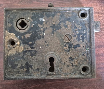 Historic Flush Mount Interior Door Lock (No Key Or Knobs) | eBay