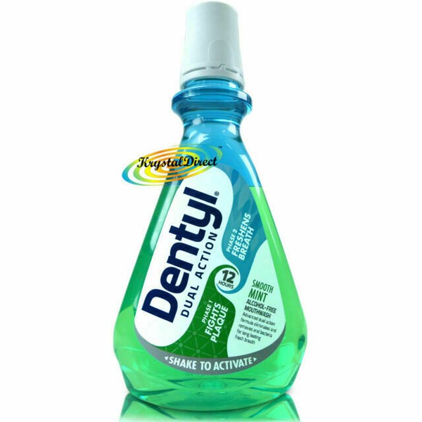 Dentyl Active Dual Action Smooth Mint Mouthwash - 500 ml for sale ...