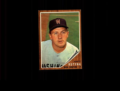 1962 Topps 566 Marty Kutyna SP NM #D501366 | eBay