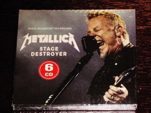 Metallica: Stage Destroyer - Radio Broadcast Recordings 6 CD Set 2023 ...