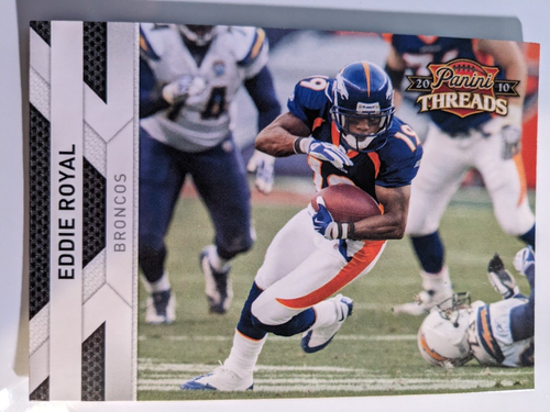 2010 Panini Threads Football #42 Eddie Royal | eBay
