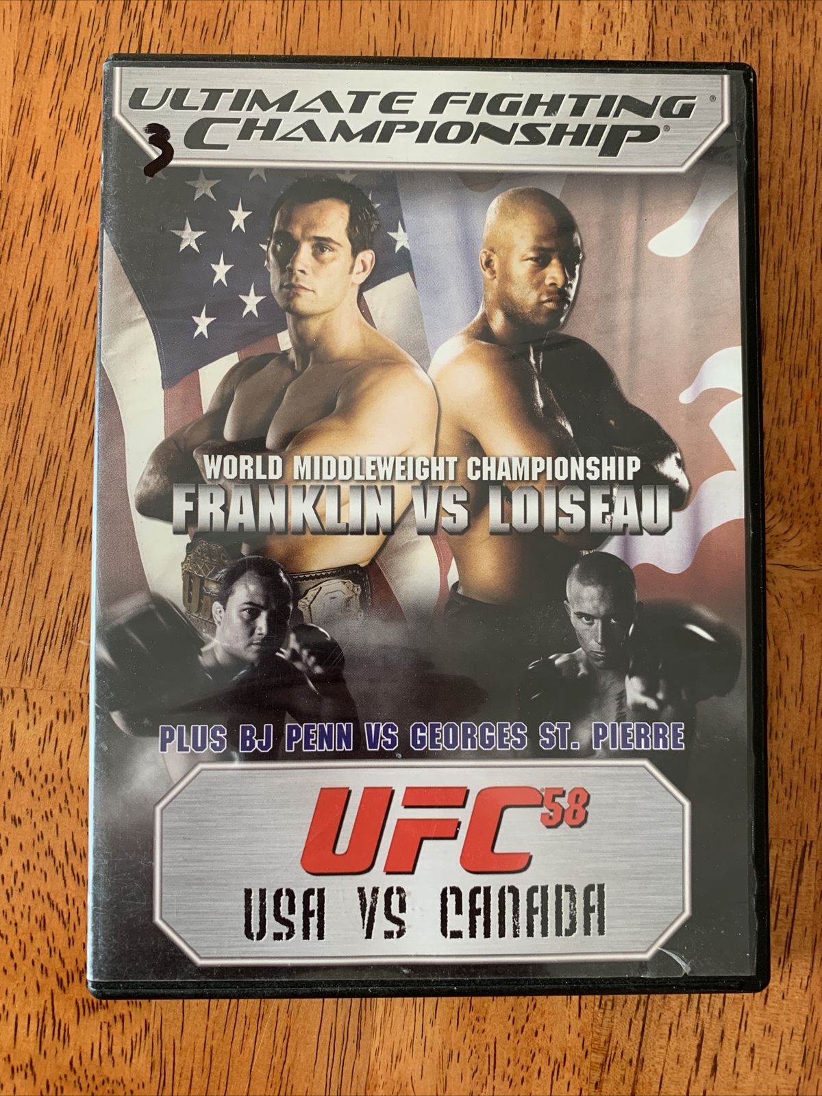 UFC 58 - USA vs. Canada (DVD, 2006) 634991308823| eBay