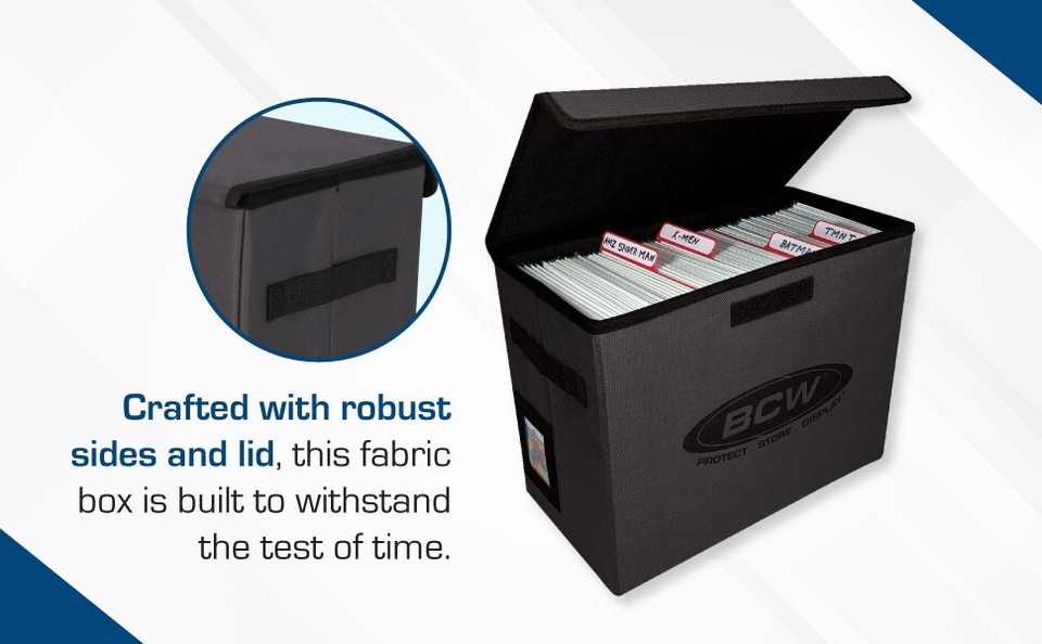 BCW Foldaway Comic Book Storage Collapsible Stackable Box 722626004339 ...