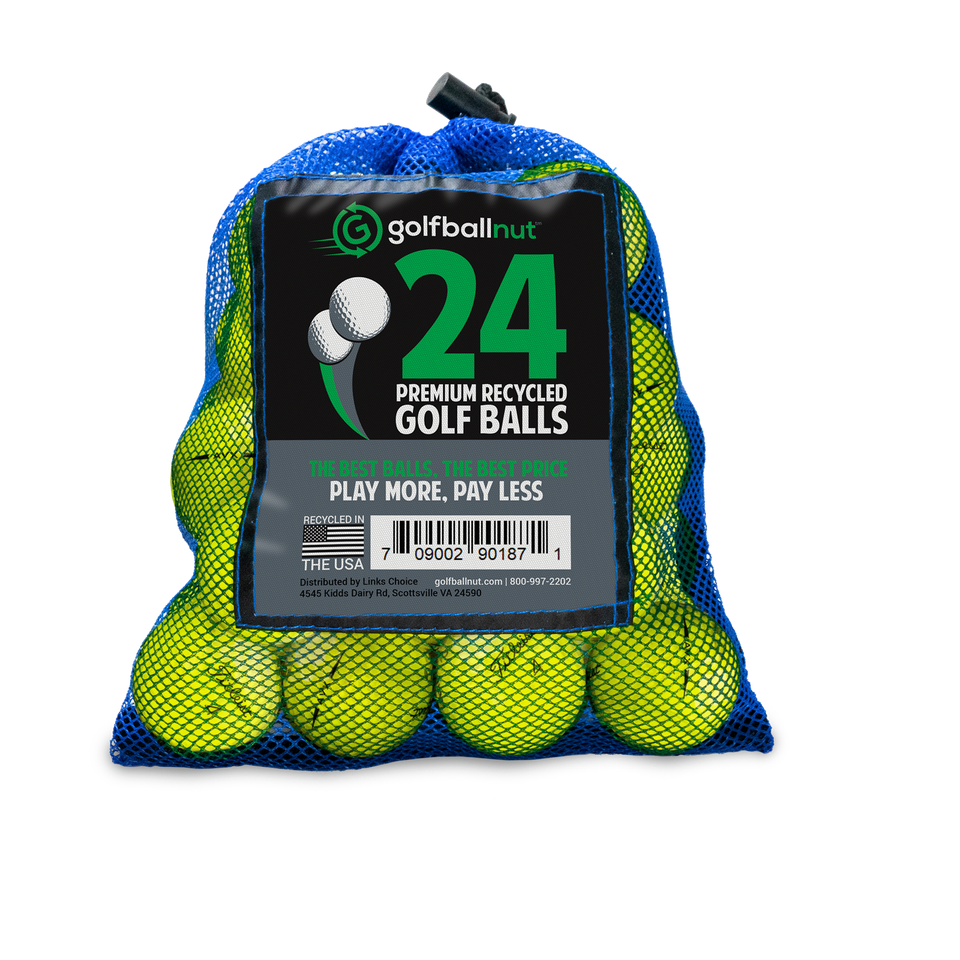 Golf Ball Nut Used Titleist AVX Recycled Mint Grade Golf Balls w/ Mesh ...
