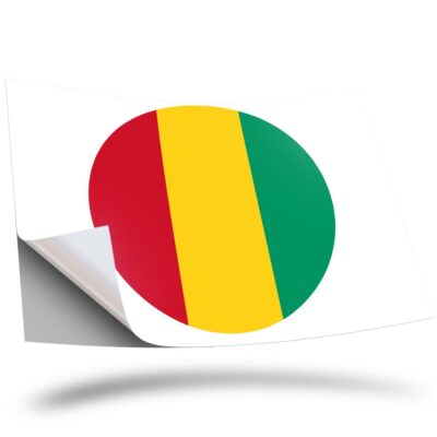 1 x Vinyl Sticker A2 - Guinea Flag West Africa Travel #9093 | eBay UK