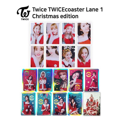 TWICE 3rd Mini Album TWICEcoaster Lane 1 Christmas Edition Photocard ...