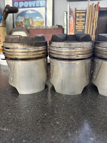Original M&W Add Power Oliver 550 Tractor Gas Aluminum Piston Set Of 4 ...