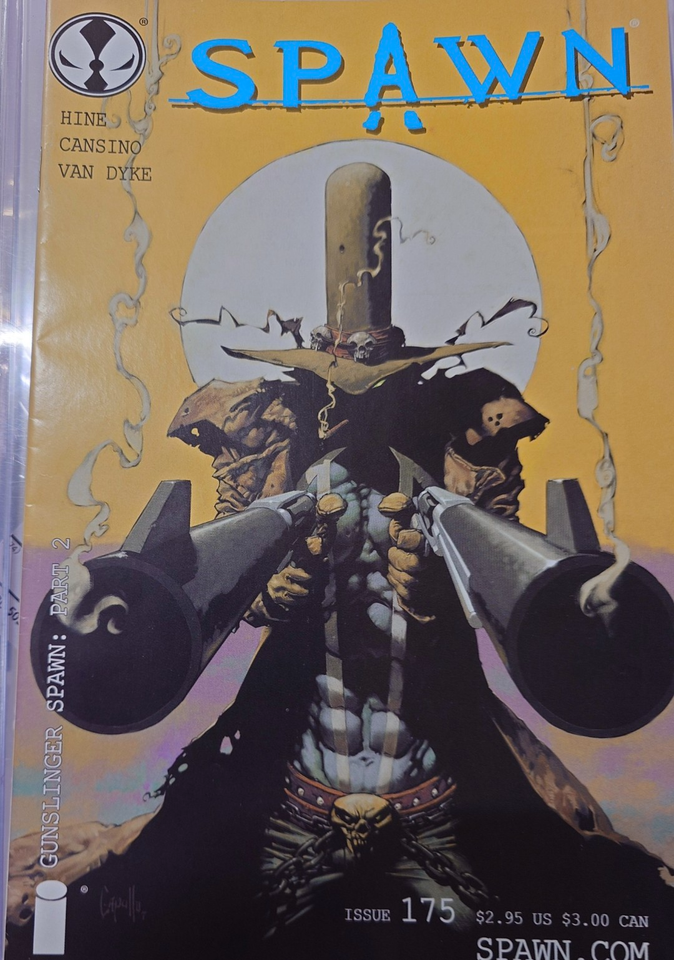 the set of spawn 174 and 175 SPAWN 1st Gunslinger Spawn rare spider man ...