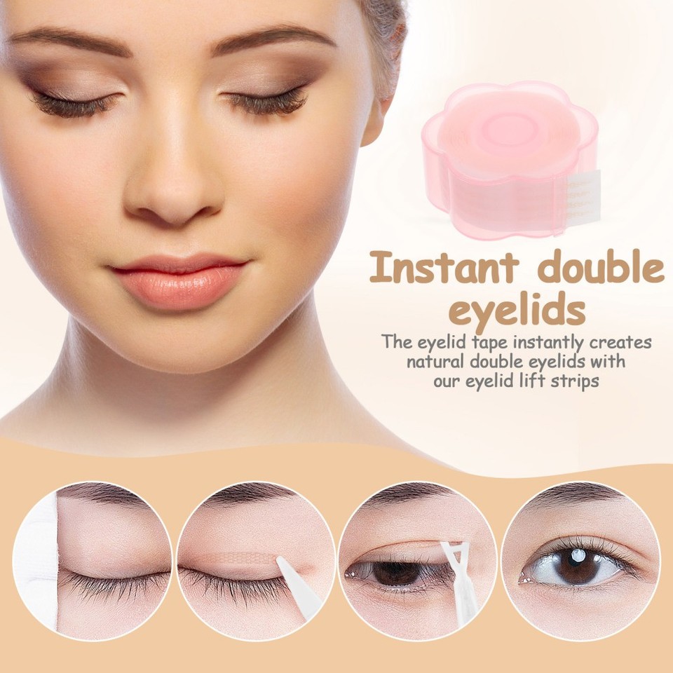 Lace Double Eyelid Sticker Adhesive Strip Lids Lifts for Older Women ...