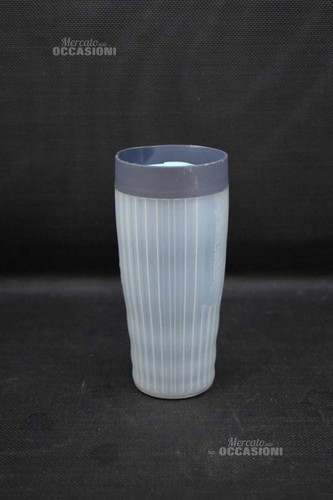 Mini Tupperware Thermos Gray Blue Cap H 18 Cm | eBay