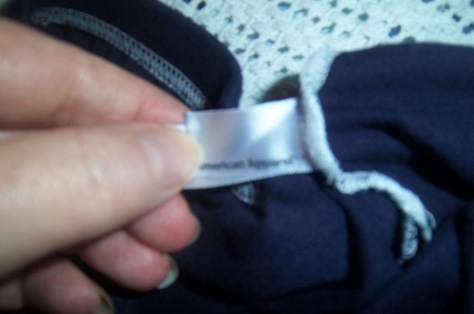 American Apparel Dark Purple Midi Asymmetrical Skirt Size XL Extra ...