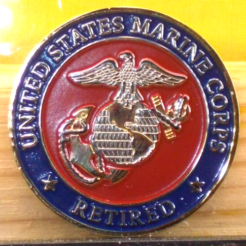 UNITED STATES MARINE CORPS *** Semper Fidelis *** RETIRED *** Challenge ...