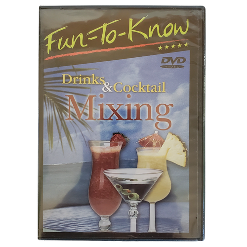 Fun To Know Drinks & Cocktail Mixing DVD Thomas Bitler Professional ...