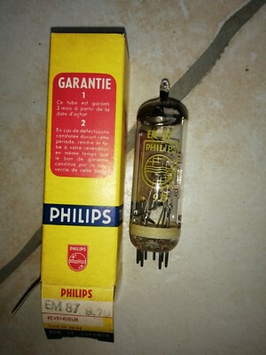EM87 PHILIPS Röhre Valve tube lampe valvo ampoule radio TSF | eBay
