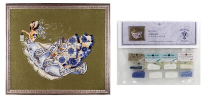 MIRABILIA Cross Stitch PATTERN & EMBELLISHMENTS Nightingale MD185 | eBay