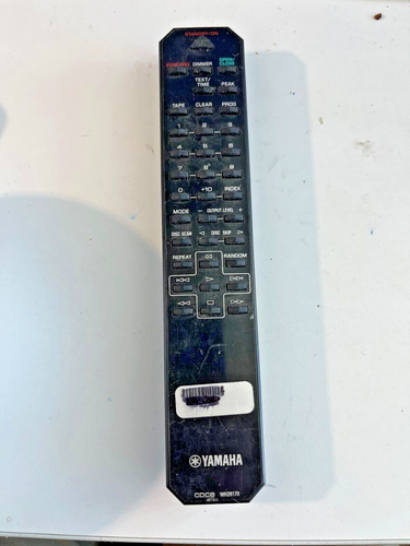 Yamaha CDC8 WH26170 Remote Control | eBay