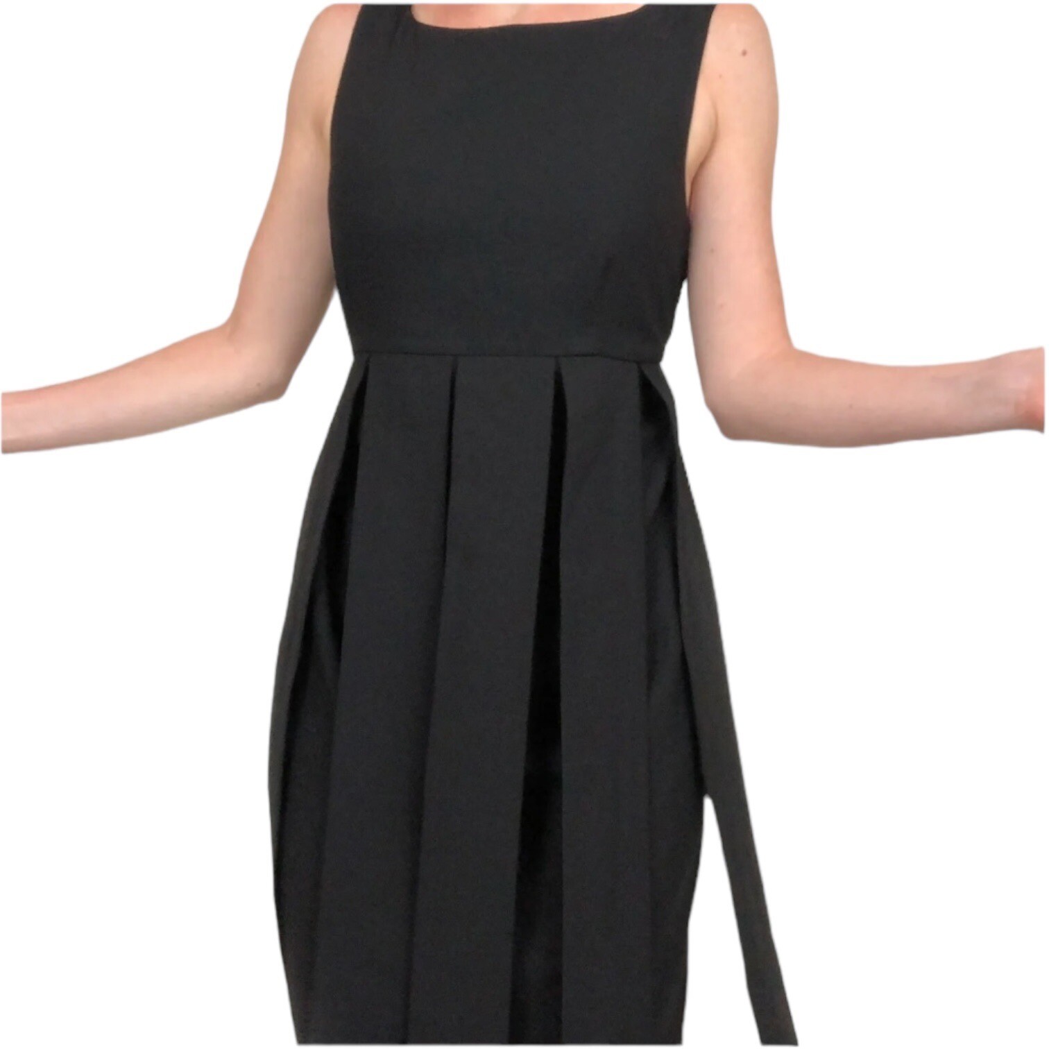 CAbi Car Wash Flapper Dress #236 Black Women's Size 8 - Gem