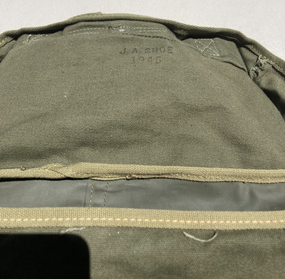 WW2 US Army Military M1945 Field Combat Upper Pack Backpack Field Gear ...