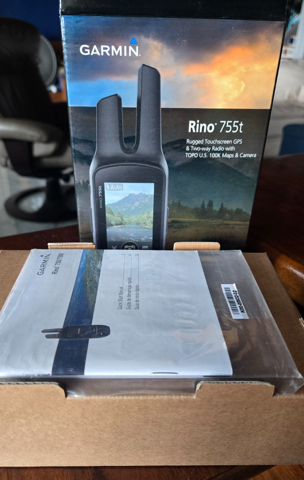 Garmin Rino 755t GPS, 2 Way Radio, Touchscreen, US 100k, Maps, Camera ...