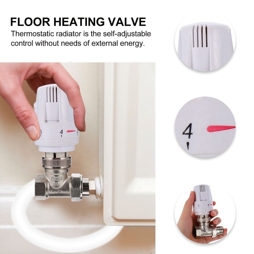 Electric Heating Actuator Smart Controller Hot Cold Mixing Valve | eBay ...