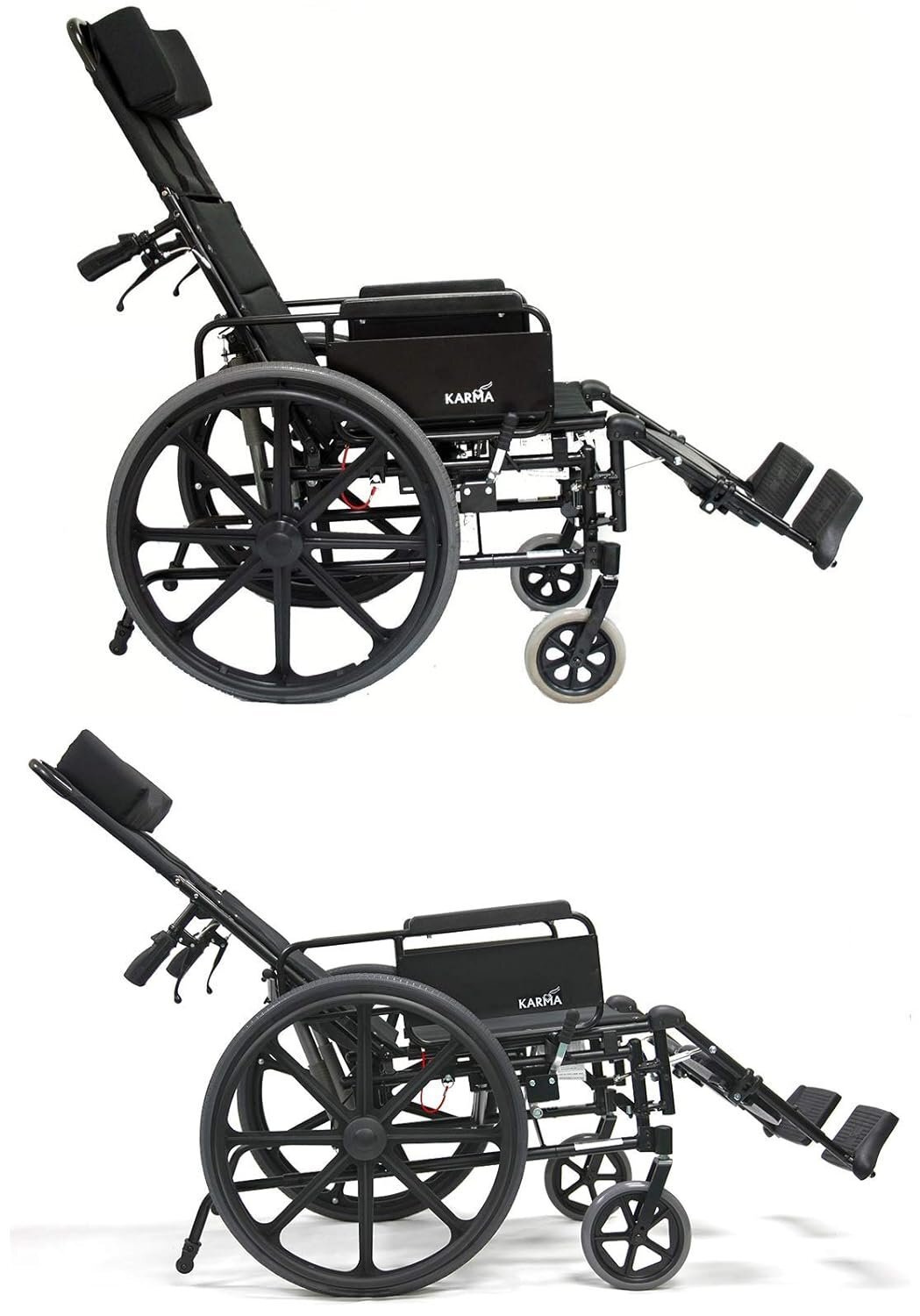 New Karman Healthcare KM5000 (KM5000F22W) Lightweight Reclining ...
