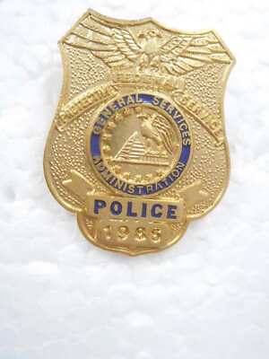 General Service Administration Police Lapel Pin 1966 | eBay