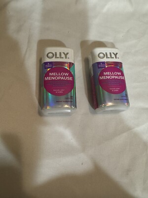 2 OLLY Mellow Menopause Dietary Supplement-Brand New Lot Of (2) 60 ...