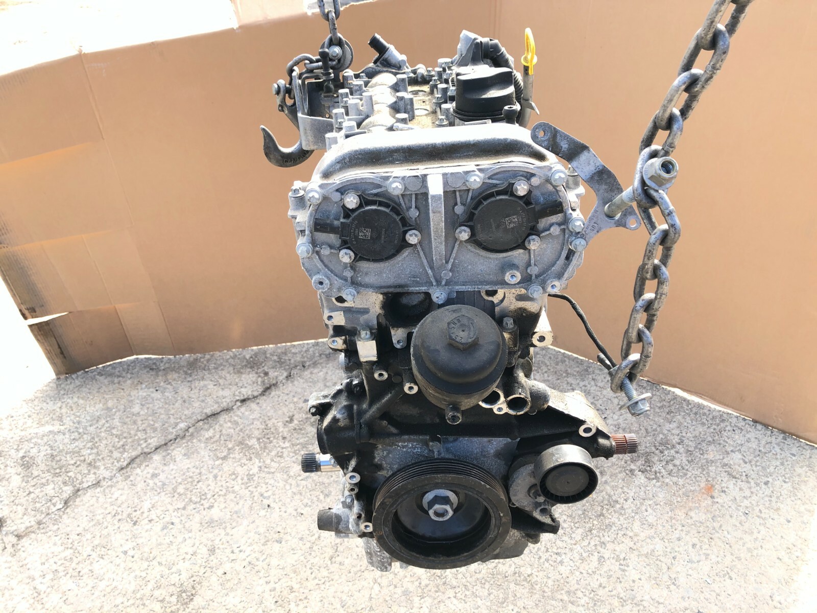 2015-2018 MERCEDES-BENZ C300 W205 2.0L I4 ENGINE MOTOR OEM 30K. | eBay