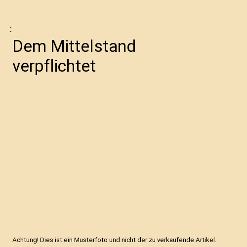 Dem Mittelstand verpflichtet | eBay.de