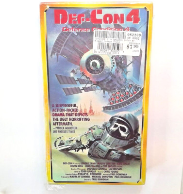 Def-Con 4 Defense Condition 4 VHS 80s Horror Sci-fi RARE OOP Brand New ...