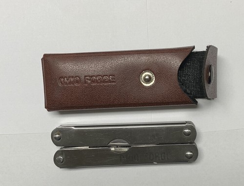 Ohio Forge Multi-Tool-Leather Case-Stainless Steel-Single | eBay