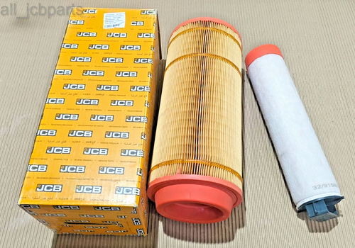 Genuine JCB AIR FILTER Set Inner and Outer (PART NO. 32/915801 32/ ...