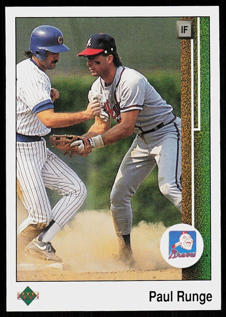1989 Upper Deck Paul Runge Atlanta Braves #55 | eBay