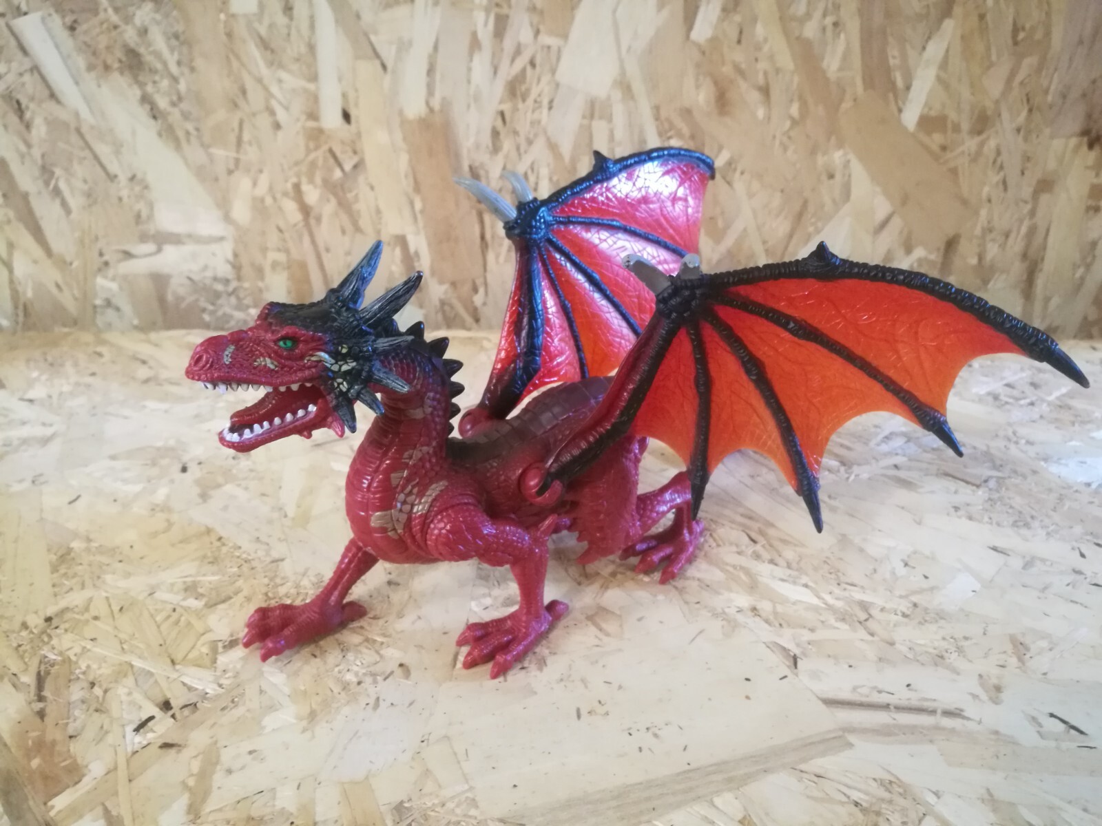 Chap Mei 2014 #519002 Legend Of Dragon Red Dragon Toy Figure, Light up ...