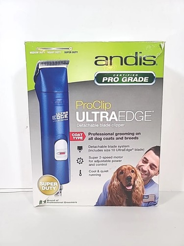 Andis Ultra Edge Special Edition Clipper Blue AGC2 - With size 10 -1.5 ...