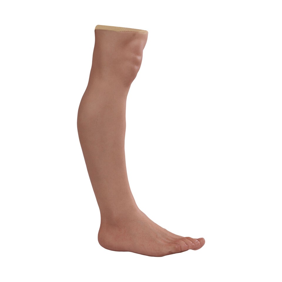 Silicone Foot Sleeve Prosthetic leg cover Realistic skin High ...