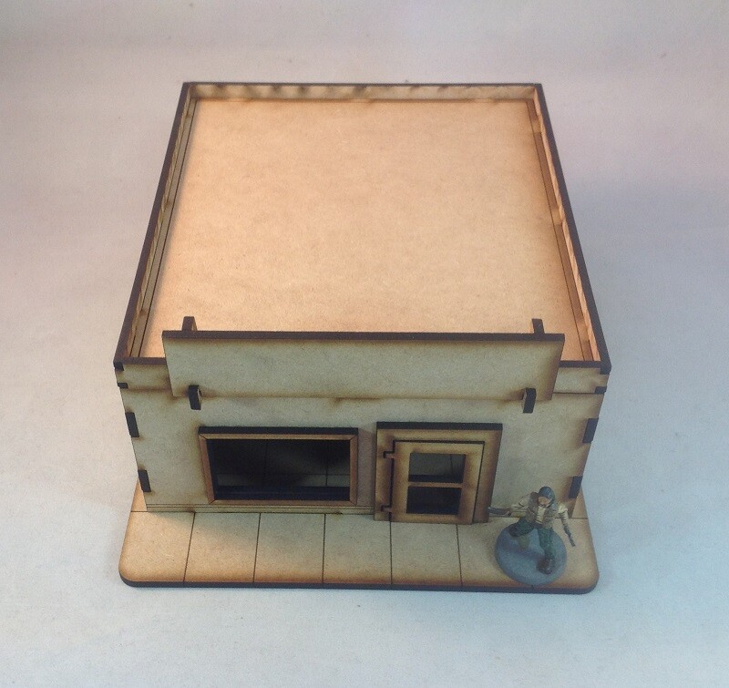 Store BC001 28mm Terrain Building Zombie Apocalypse MDF Modern Tabletop ...