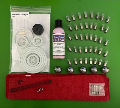 1961 Williams Ten Spot Pinball Machine Maintenance Tune Up Kit | eBay