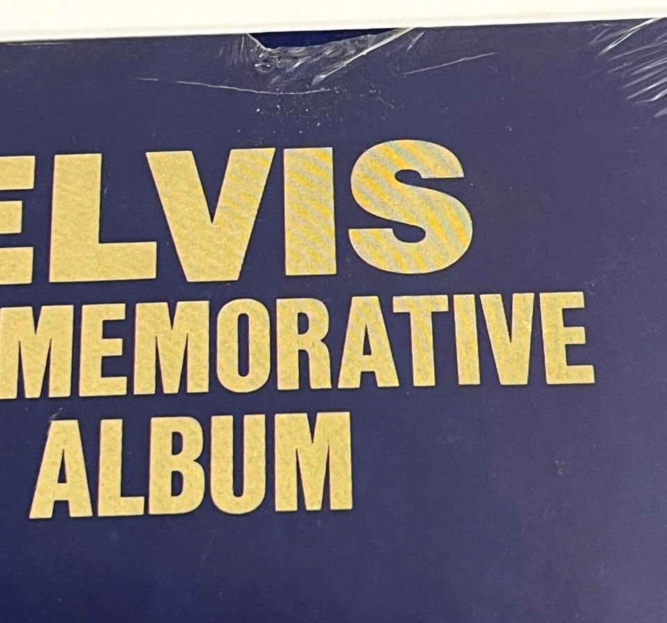 ELVIS PRESLEY ~ COMMEMORATIVE ALBUM ~SPECIAL GOLD VINYL EDITION ...